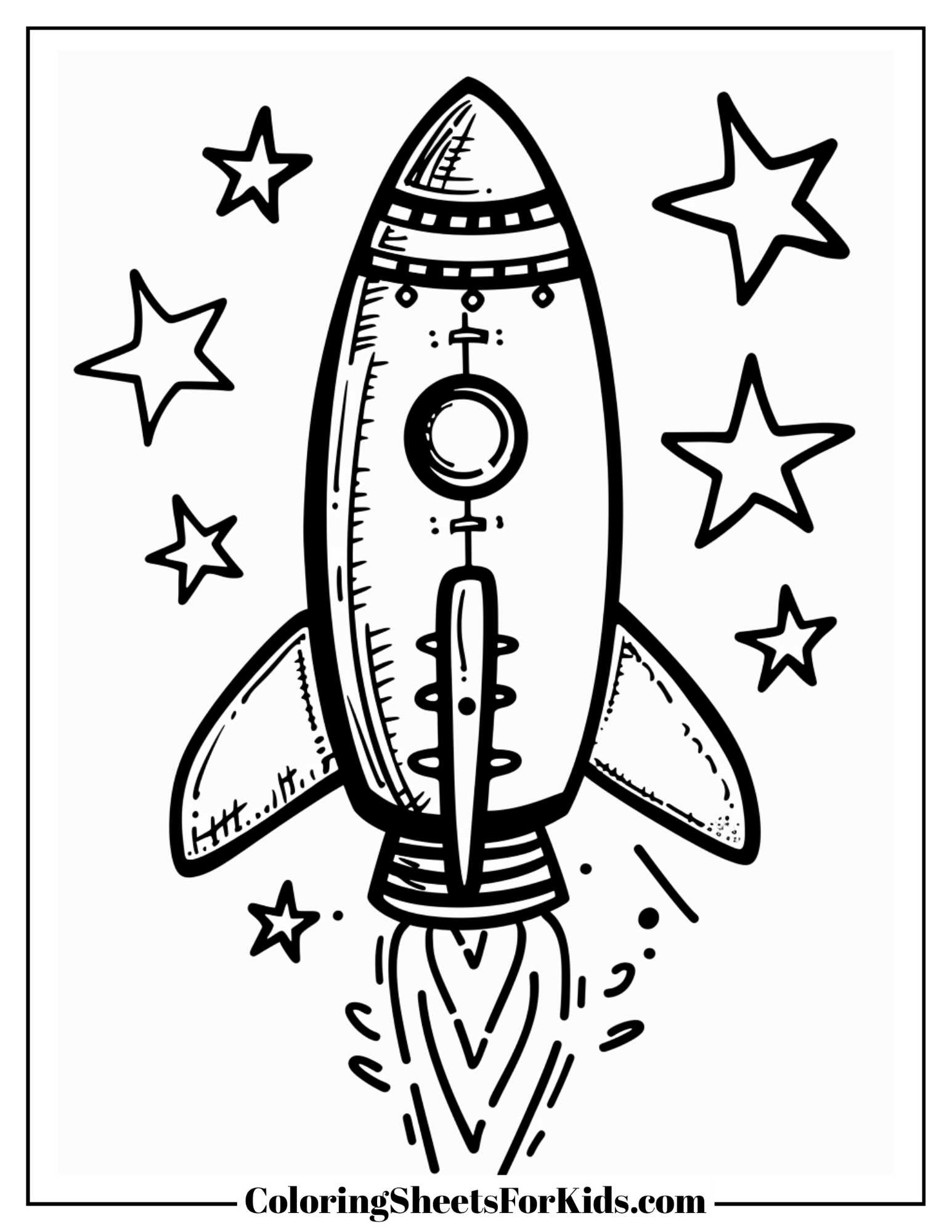 Rocket Coloring Pages (Free Downloads & Print) - Coloring Sheets For Kids